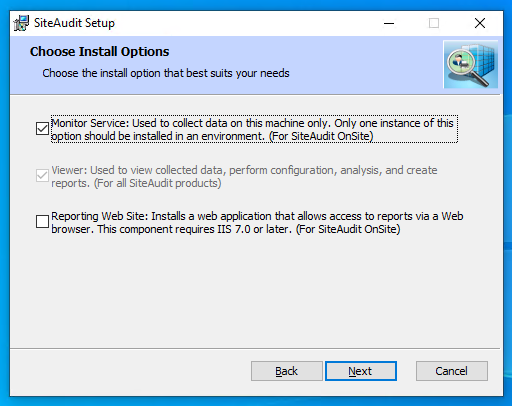 Installing SiteAudit On-Site | Netaphor SiteAudit(TM) Knowledgebase