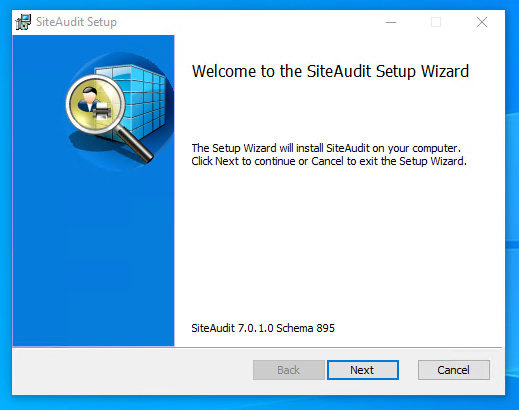Installing SiteAudit On-Site | Netaphor SiteAudit(TM) Knowledgebase