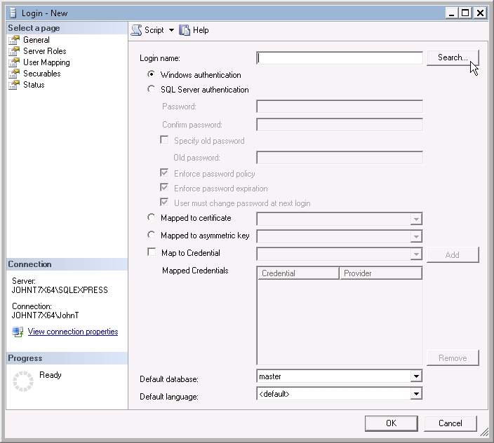 Providing SiteAudit Database Access | Netaphor SiteAudit(TM) Knowledgebase