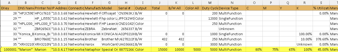 Manually Adding Printers To Netaphor Siteaudit™ Visualizer Netaphor Siteaudittm Knowledgebase